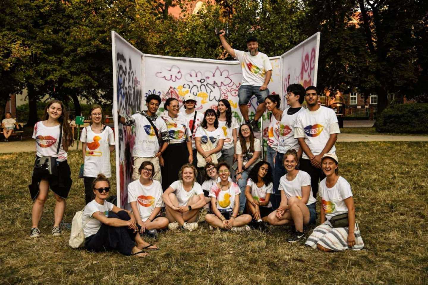 ”I was conducting workshops at different high schools, which was an ...